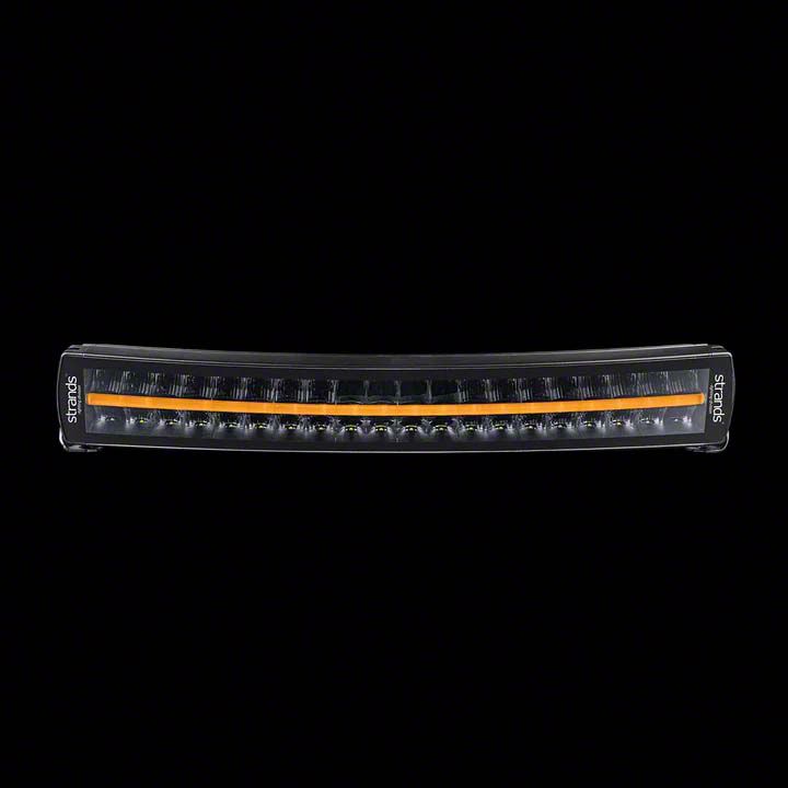Strands Lighting Tacoma 22-Inch Siberia Double Row Curved LED Light Bar ...