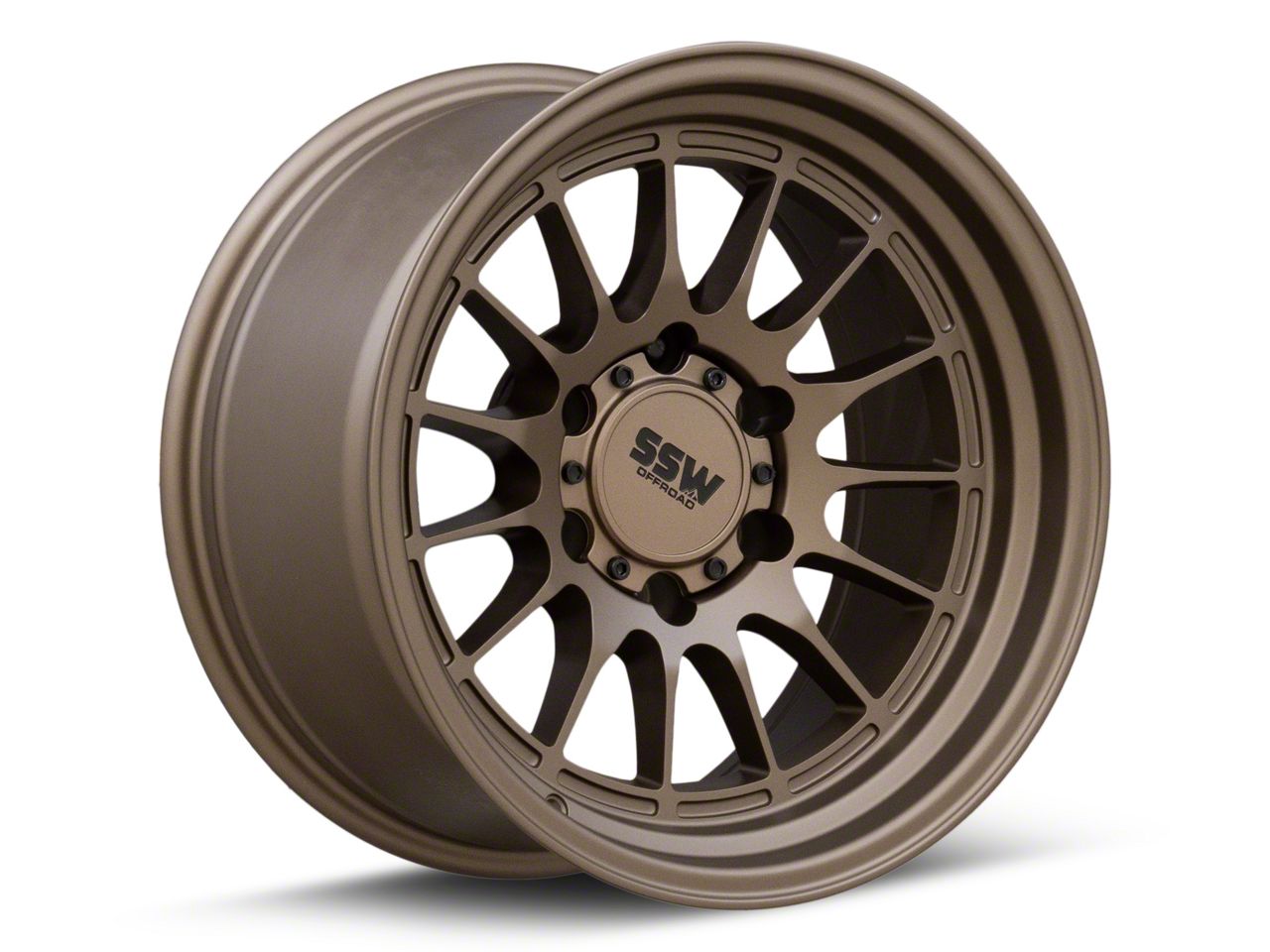 SSW Off-Road Wheels Tacoma Dakar Matte Bronze 6-Lug Wheel; 17x9; -25mm ...