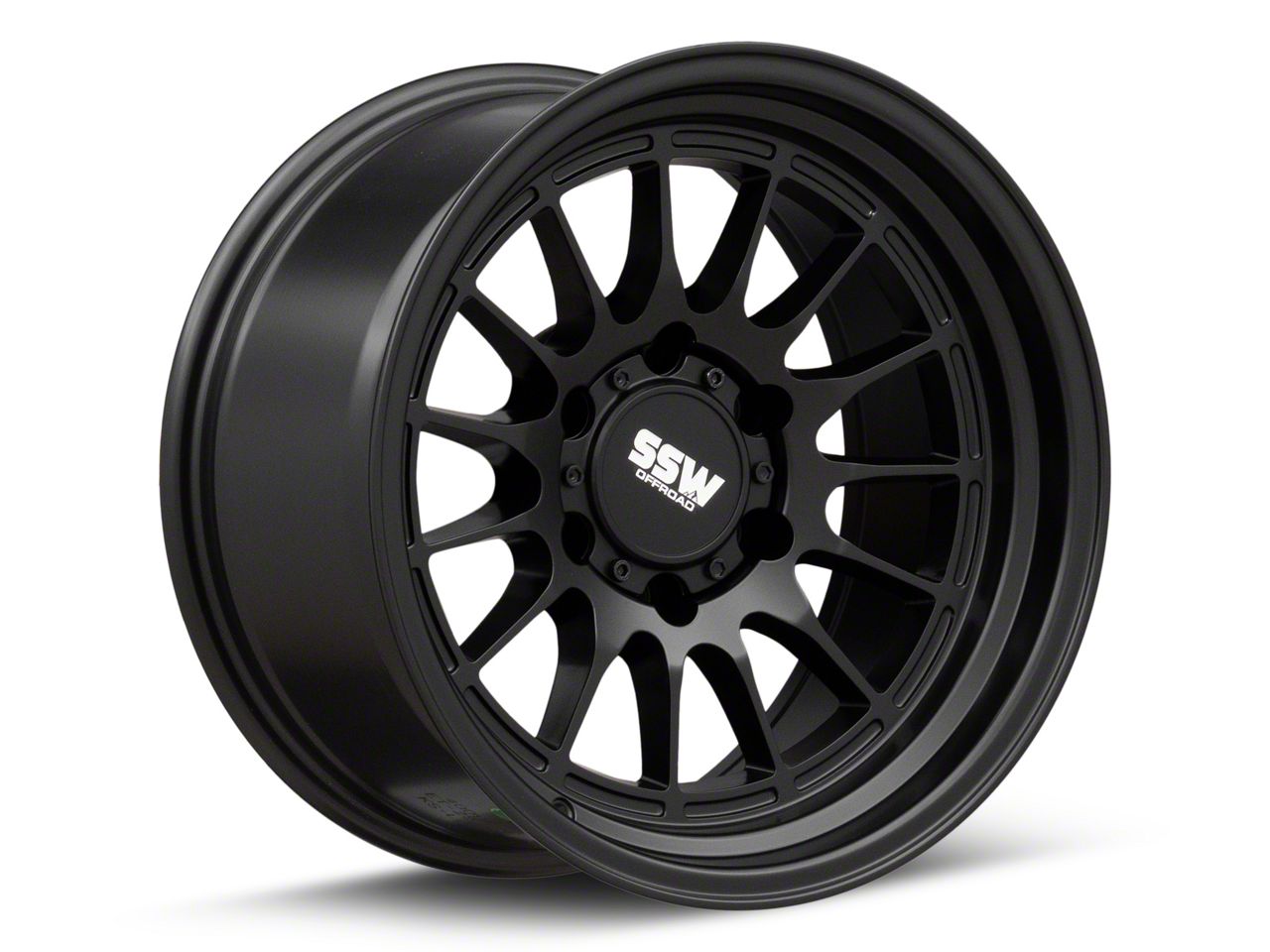 SSW Off-Road Wheels Bronco Dakar Matte Black 6-Lug Wheel; 17x9; -25mm ...