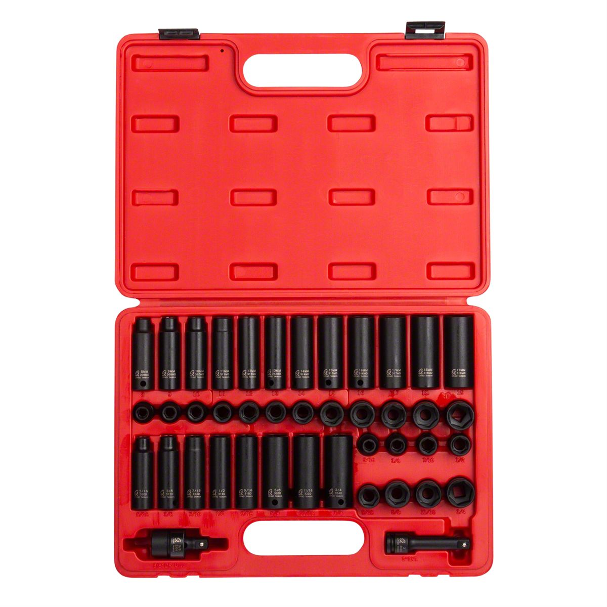 Anti-slip Deep Socket Set For Worn Fasteners 5/8 Socket Stanley J52209 ...