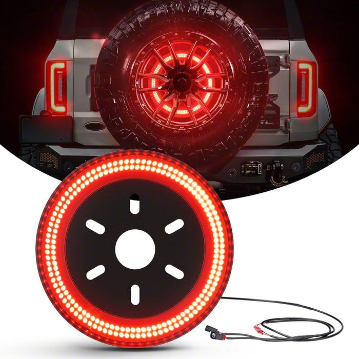 Suparee Bronco 3-Sided LED Spare Tire Brake Light SP-CR037 (21-26 ...