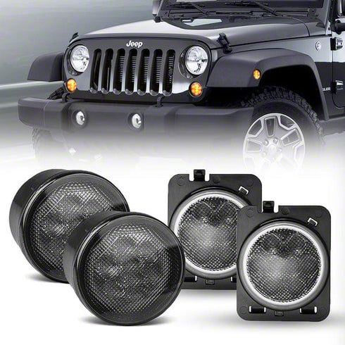 Suparee Jeep Wrangler LED Turn Signal and Side Marker Lights SP-L_ZW-4W ...