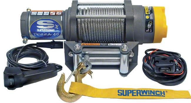 Superwinch Toyota 4-Runner 4,500 lb. Terra 45 Winch with Steel Cable ...