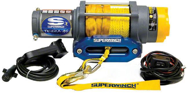 Superwinch Toyota 4-Runner 4,500 lb. Terra 45SR Winch with Synthetic ...