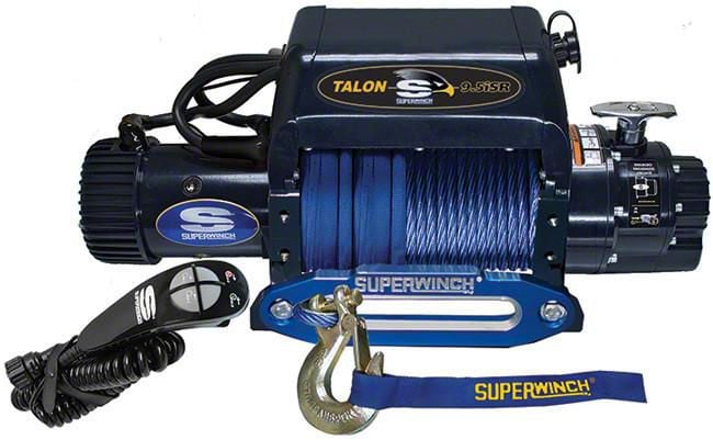 Superwinch Bronco 9,500 lb. Talon 9.5iSR Winch with Synthetic Rope ...