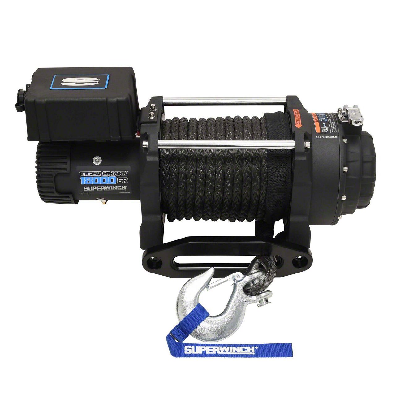 Superwinch Jeep Wrangler 18,000 lb. 24-Volt Tiger Shark 18000 Winch ...