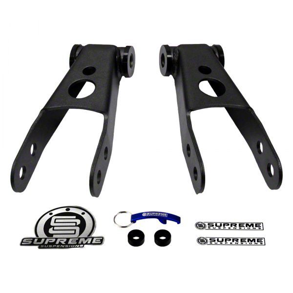 Supreme Suspensions Titan 2-Inch Rear Drop Shackles NITI15RD0020 (04-24 ...