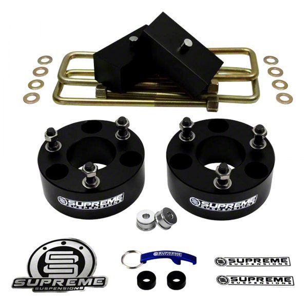 Supreme Suspensions Titan 3-Inch Front / 1-Inch Rear Pro Billet ...