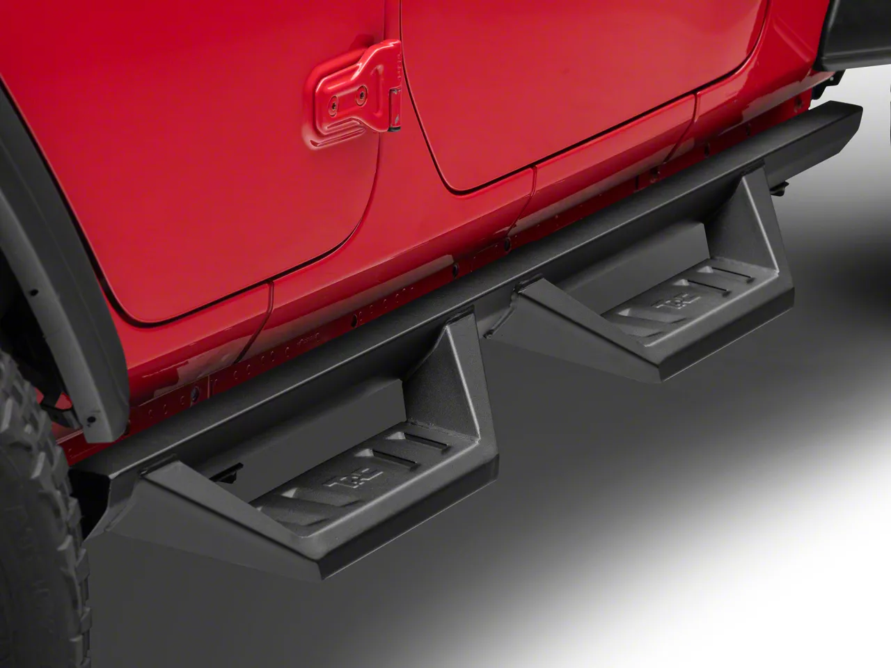 Jeep Wrangler Sidewinder Running Boards (18-26 Jeep Wrangler JL 4-Door ...