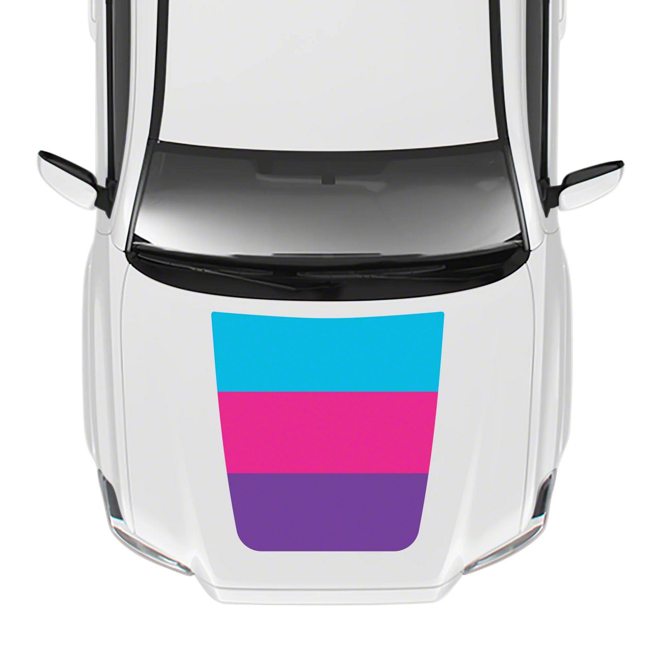 Taco Vinyl Tacoma Hood Stamp Decal; Lady Owned Toyota 3rdGEN-TORSHS-09 ...