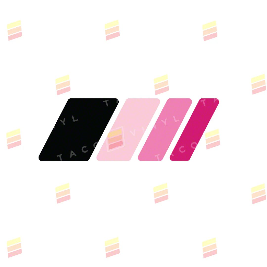 Taco Vinyl Tundra 4Wave Decal; Pink Scheme WAVE-PI (Universal; Some ...