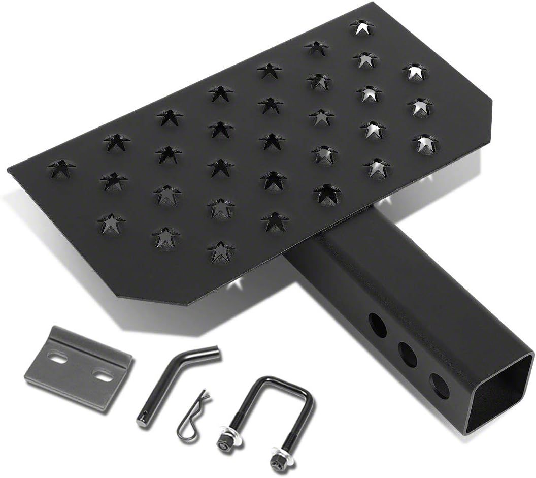 Tacoma 2-Inch Receiver Hitch Step Board; Black (Universal; Some ...
