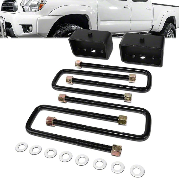 Tacoma 3-Inch Rear Lift Block Kit (05-23 6-Lug Tacoma) - Free Shipping