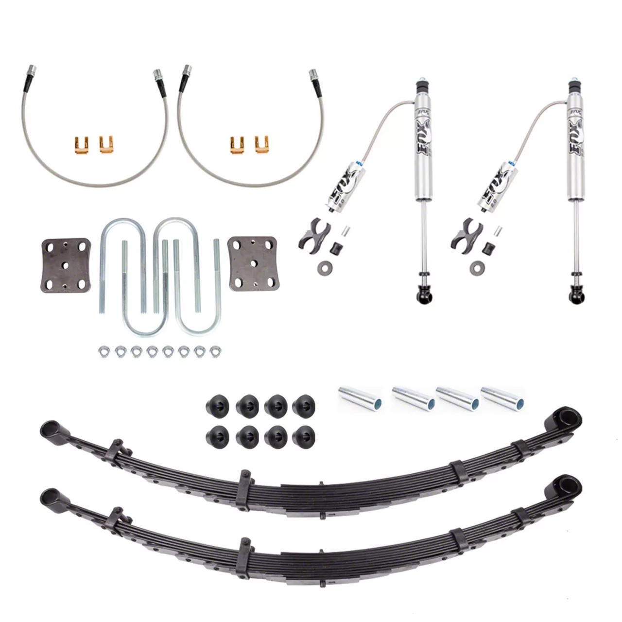 Tacoma 3-Inch Rear Suspension Lift Kit with Standard Leaf Springs and ...