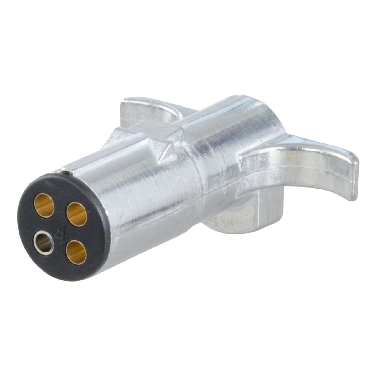 Tacoma 4-Way Round Connector Plug; Trailer Side