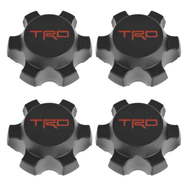 Tacoma 4-Wheel Caps with TRD Logo for 16-Inch 6-Spoke Wheels (05-15 ...