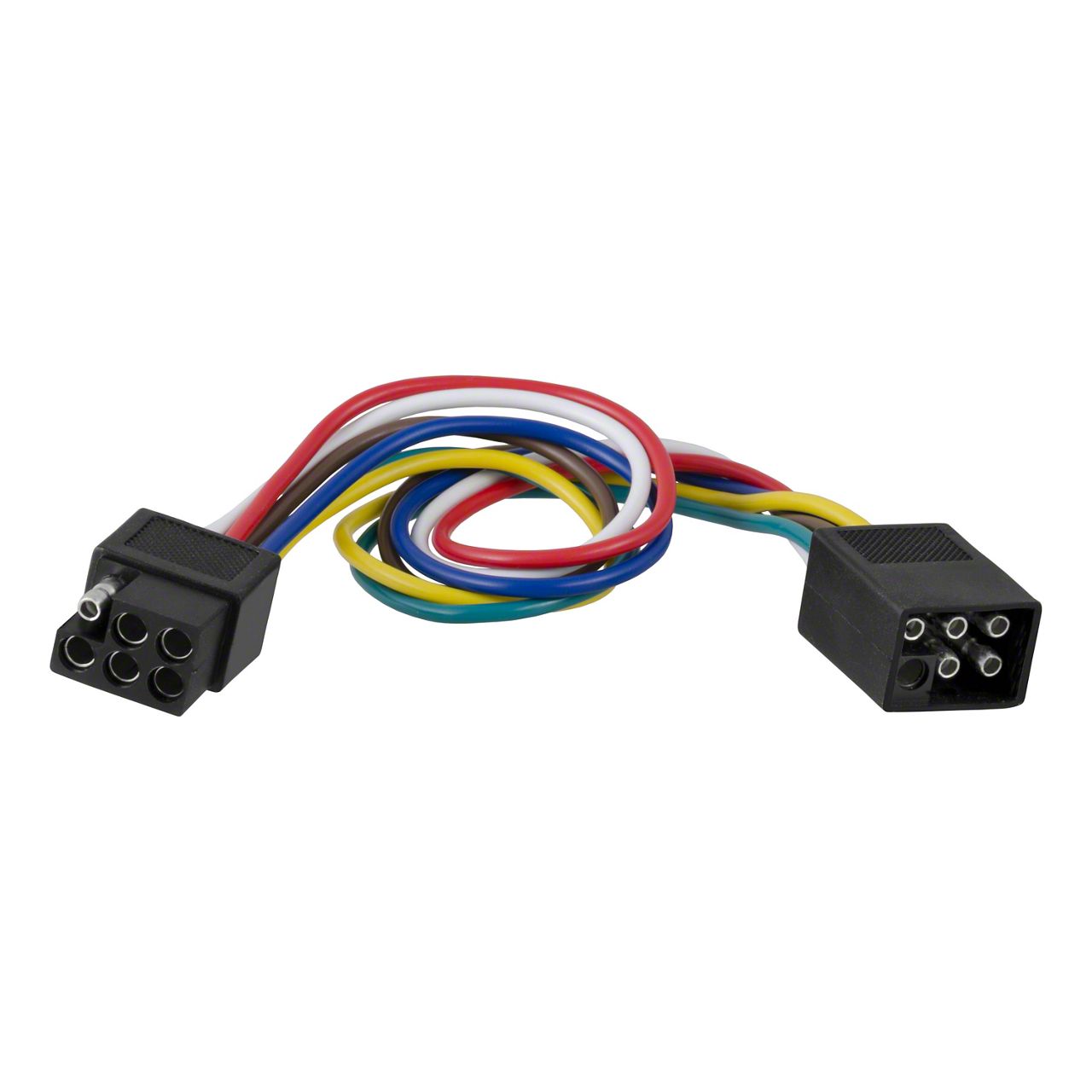 Tacoma 6-Way Square Connector Plug and Socket with 12-Inch Wiring
