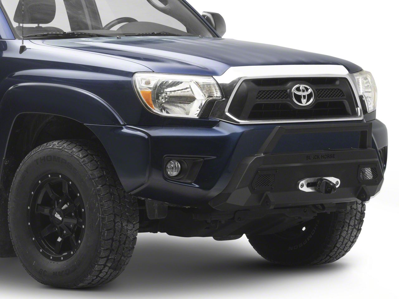 Tacoma Armour III Heavy Duty Winch Front Bumper (12-15 Tacoma) - Free ...