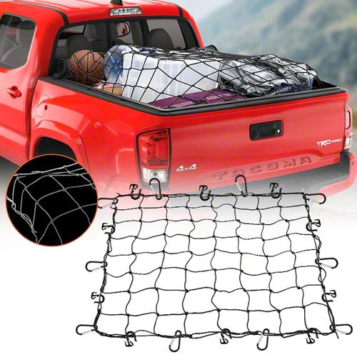 Tacoma Bed Cargo Net (05-23 Tacoma w/ 5-Foot Bed) - Free Shipping