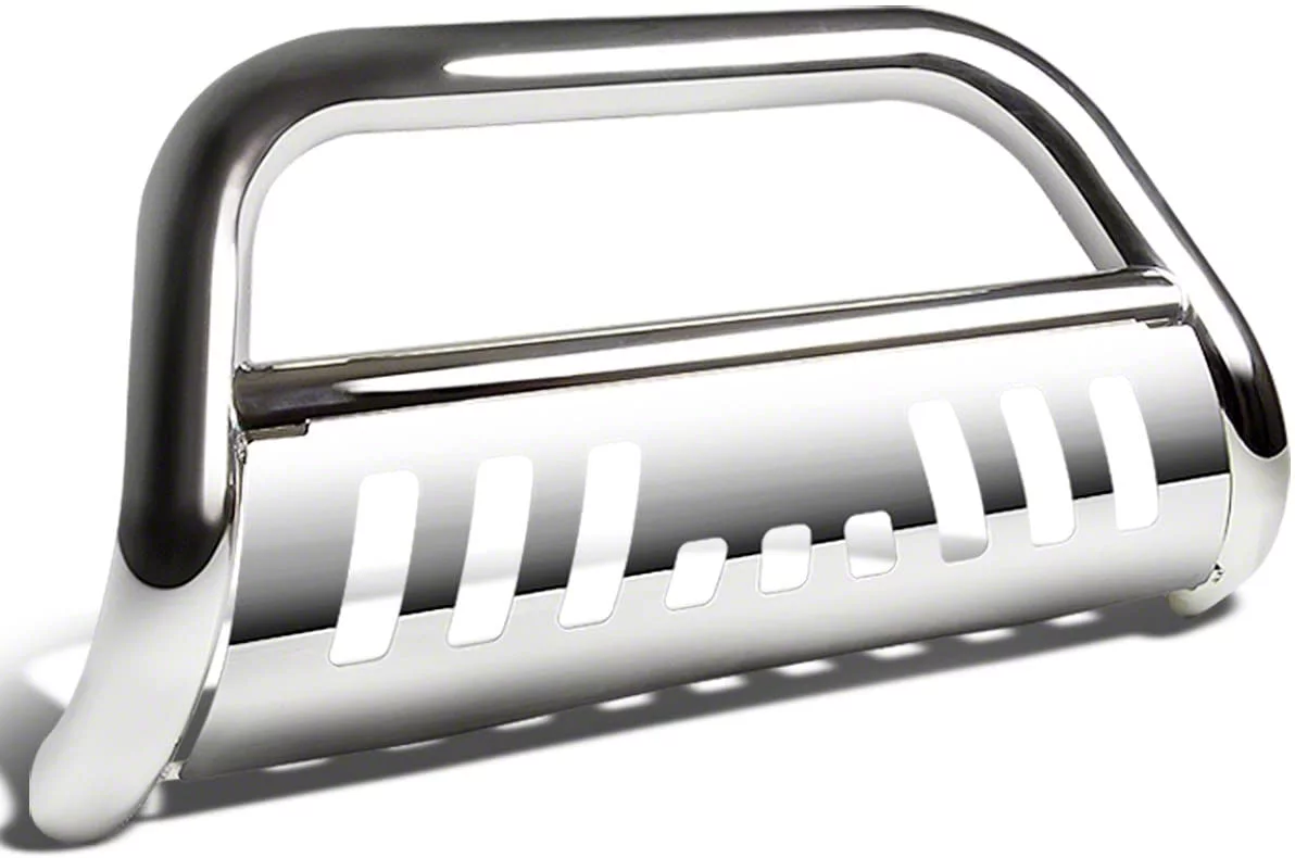 Tacoma 3-Inch Bull Bar; Chrome (16-17 Tacoma) - Free Shipping