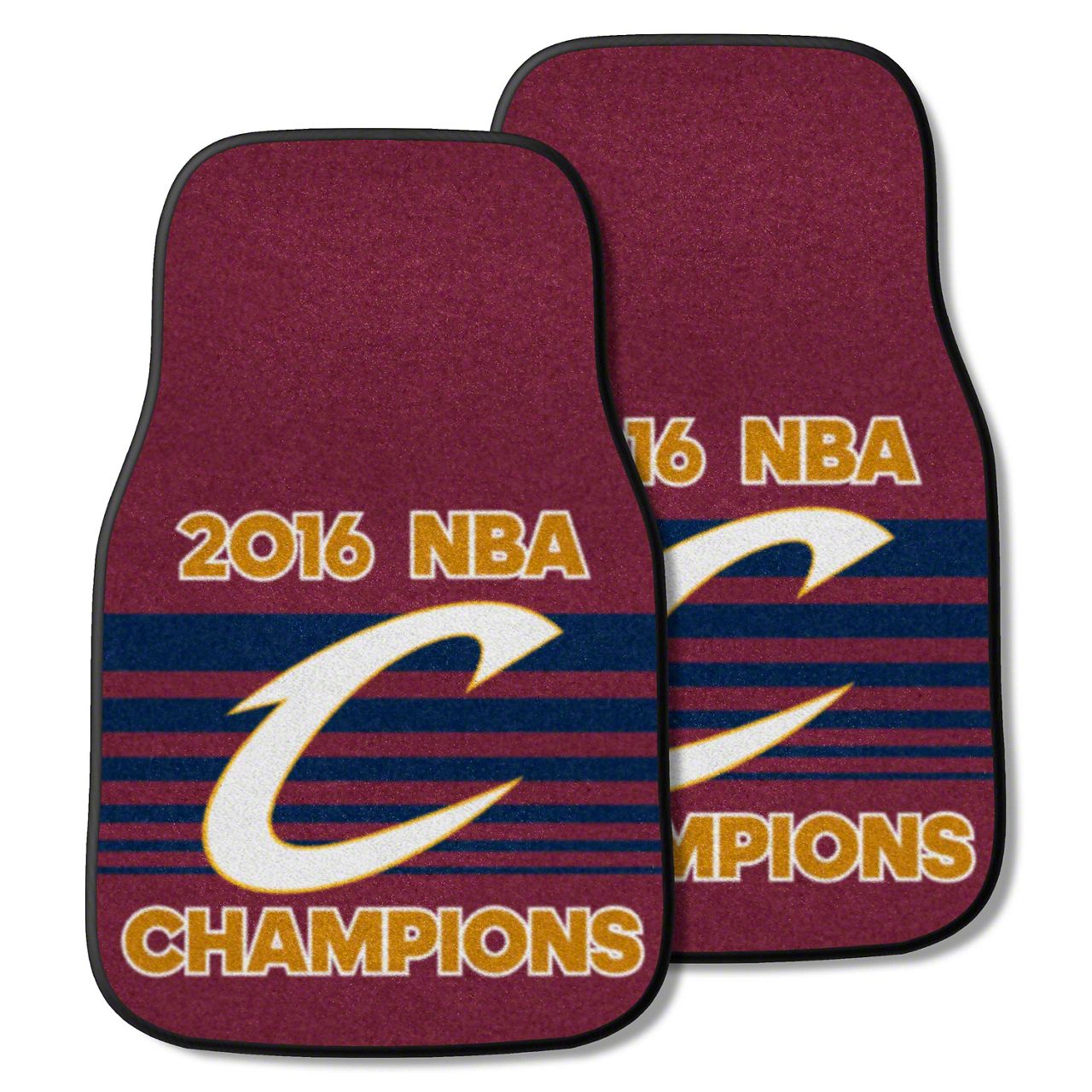 Tacoma Carpet Front Floor Mats with Cleveland Cavaliers 2016 NBA ...