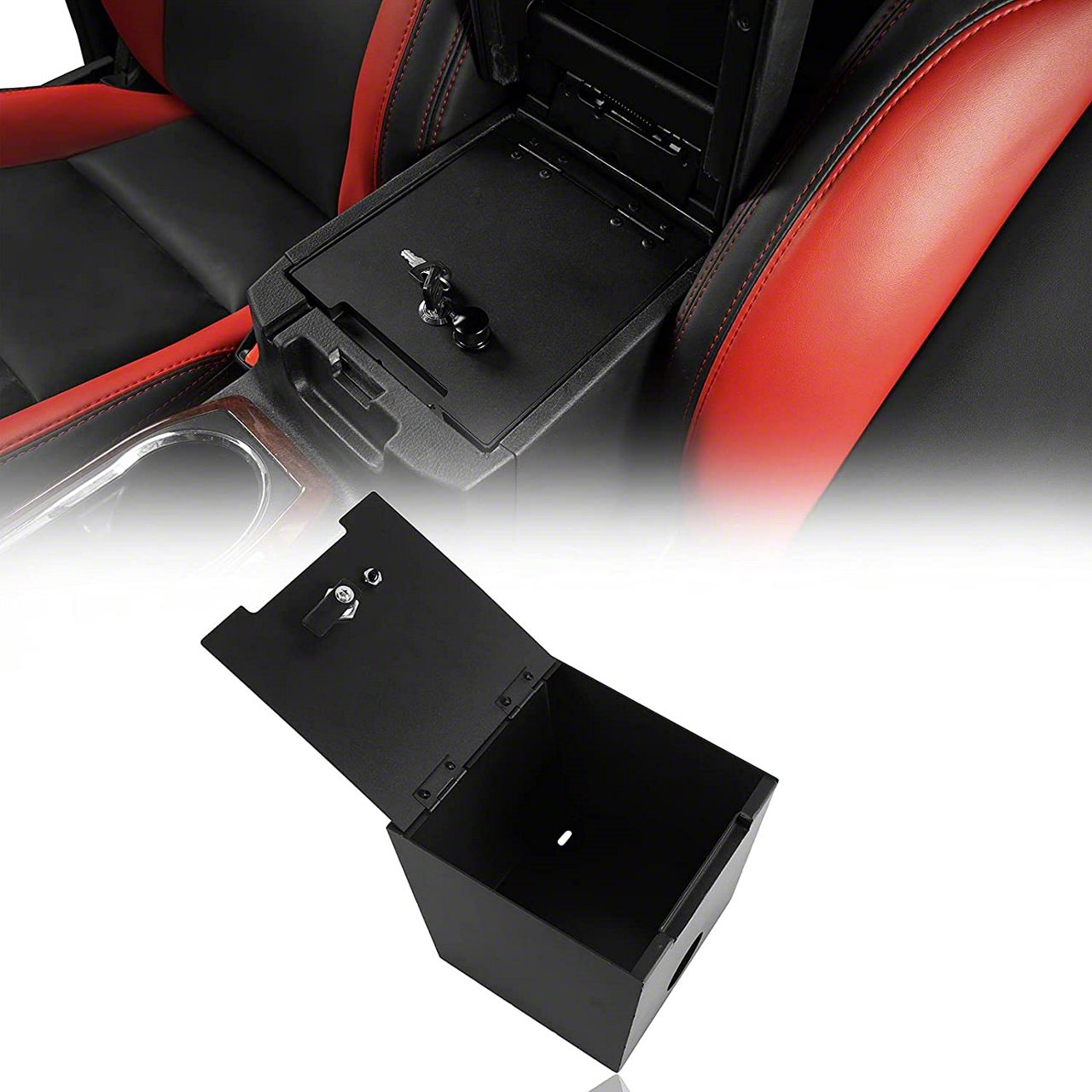 Tacoma Center Console Lock Box (16-23 Tacoma) - Free Shipping