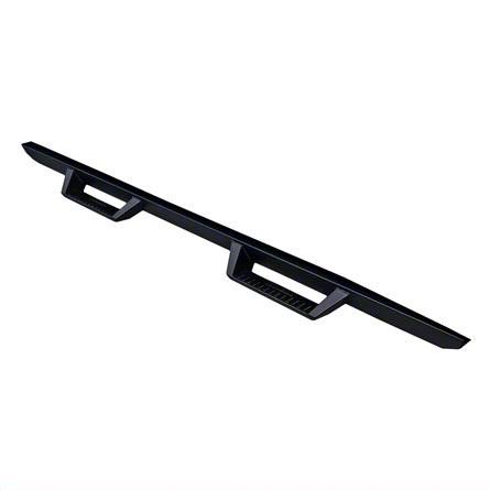 Tacoma Drop Down Side Step Bars; Matte Black (05-23 Tacoma Double Cab ...