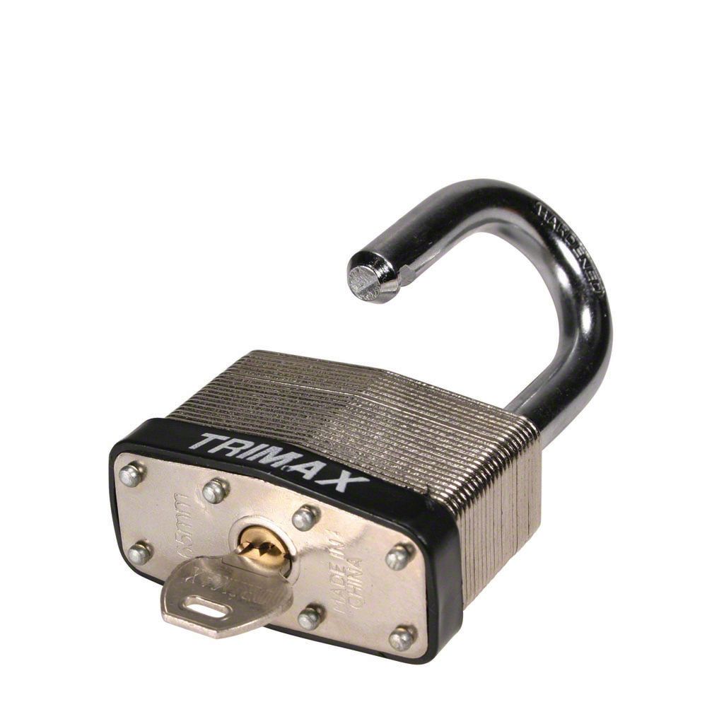 Tacoma Dual Locking Steel Padlock; 30mm; 7/8-Inch x 3/16-Inch Shackle ...