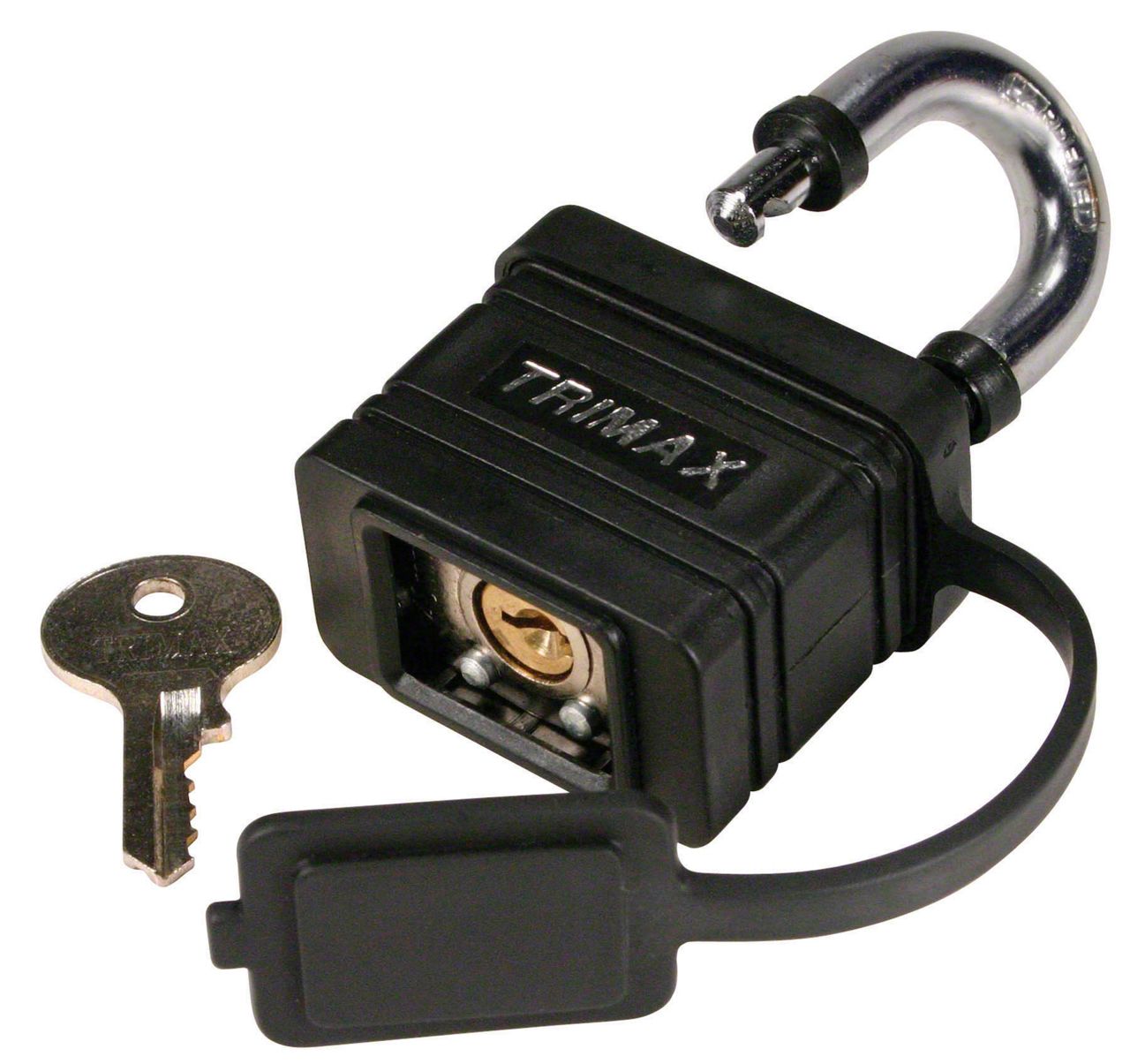 Tacoma Dual Locking Weather Proof Solid Steel Padlock; Keyed Alike ...