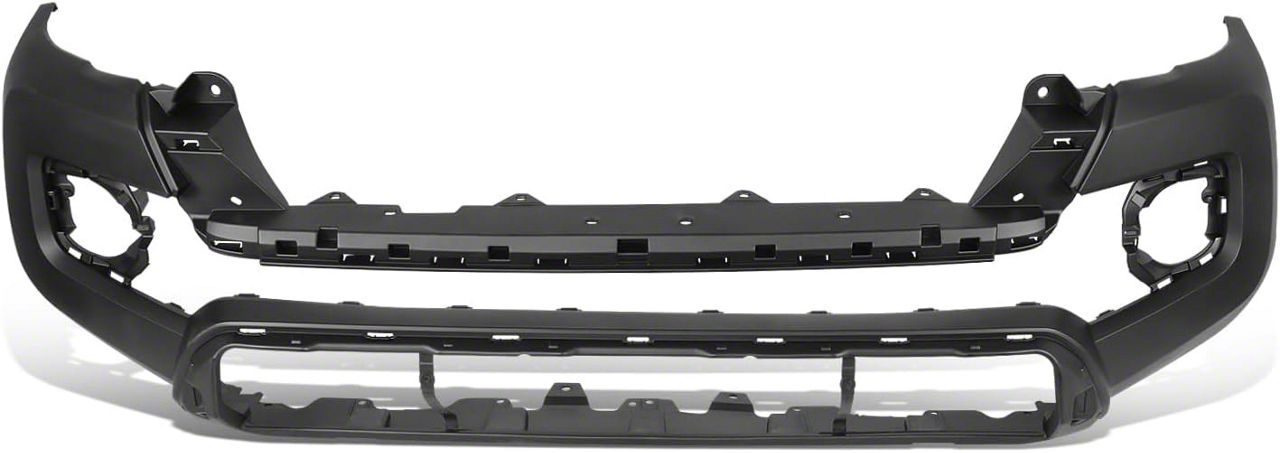 Tacoma Factory Style Front Bumper Cover with Fog Light Openings; Primed ...