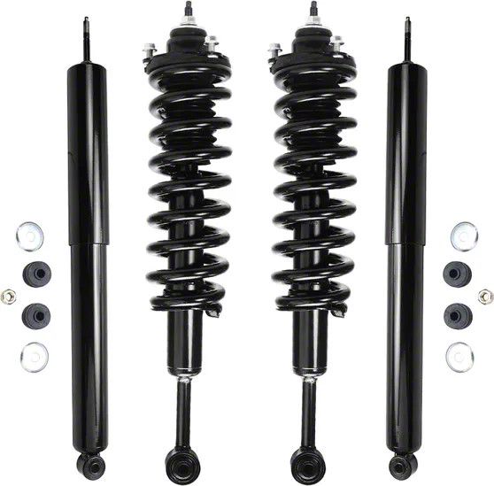 Tacoma Front Strut And Spring Assemblies With Rear Shocks 05 15 4wd