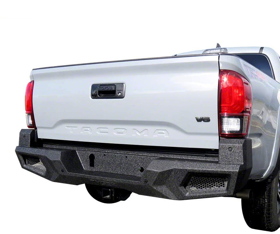 Tacoma Fury Rear Bumper; Textured Black (16-23 Tacoma) - Free Shipping