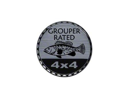Tacoma Grouper Rated Badge (Universal; Some Adaptation May Be Required ...