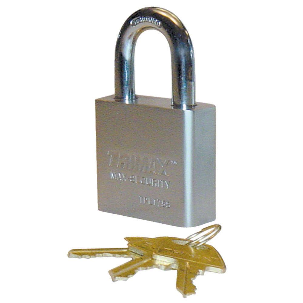 Tacoma Hardened Solid Steel Padlock; Square 50mm Body; 1-1/4-Inch x ...