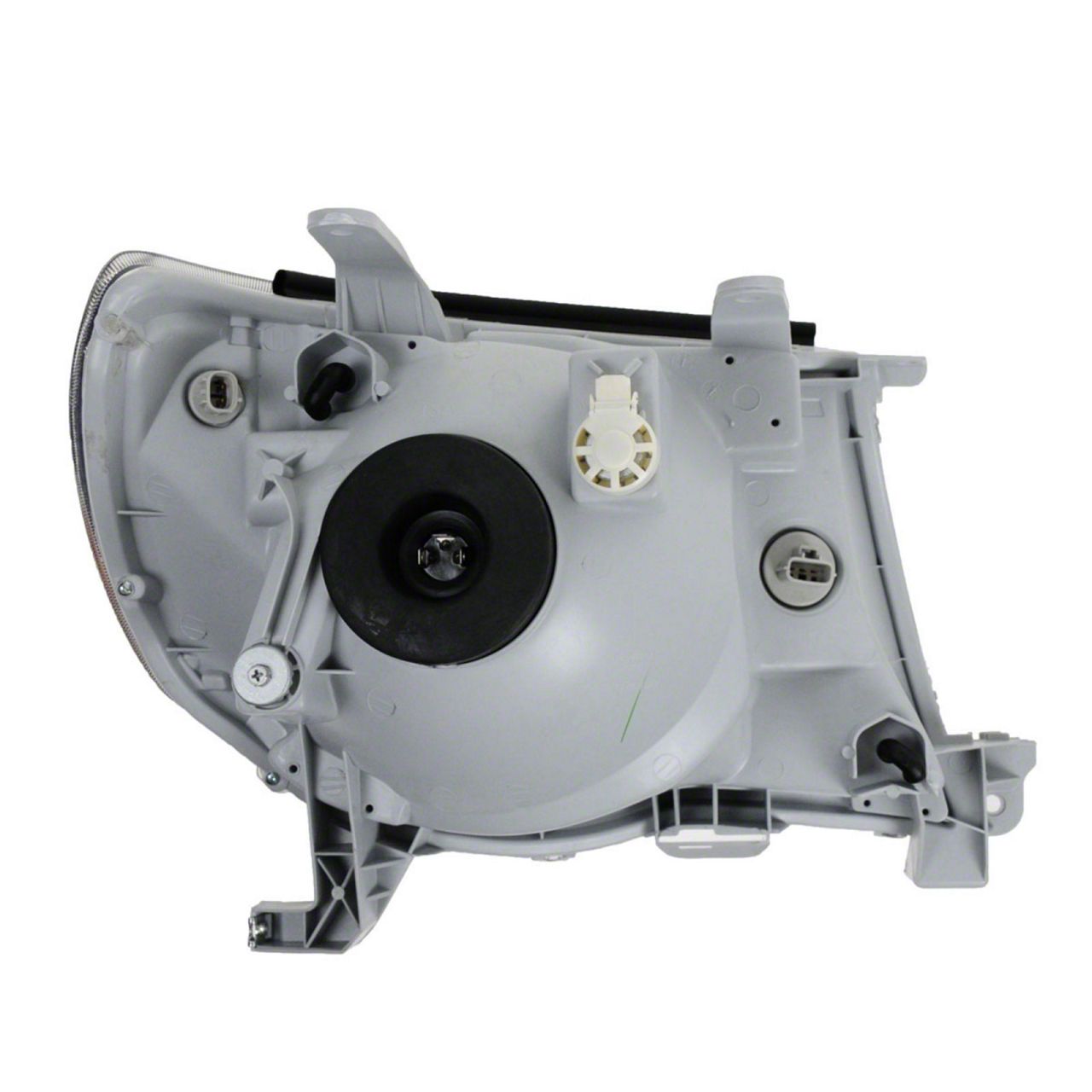 Tacoma Headlight; Black Housing; Clear Lens; Driver Side (05-11 Tacoma ...