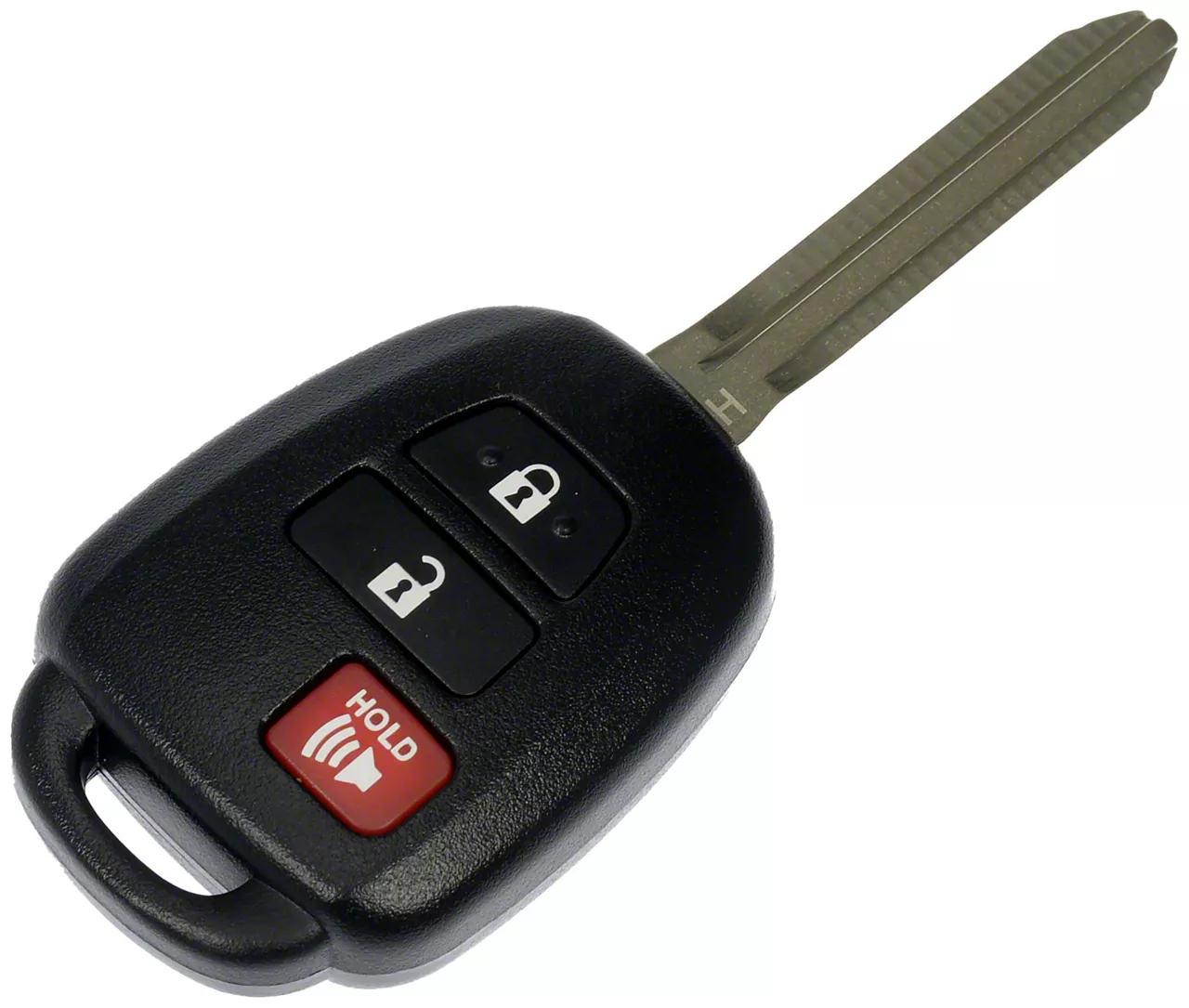 Tacoma Keyless Entry Remote; 3-Button (16-23 Tacoma w/ Anti-Theft ...