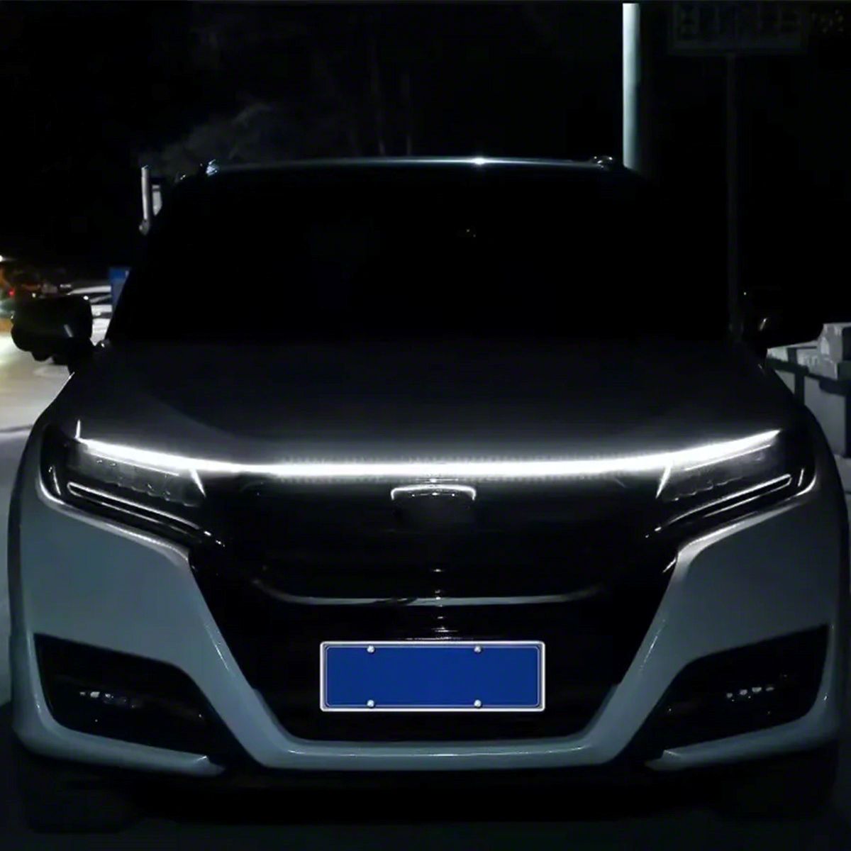 Tacoma LED Knight Rider Scanning Hood Brow DRL Flex Cool White Kit ...