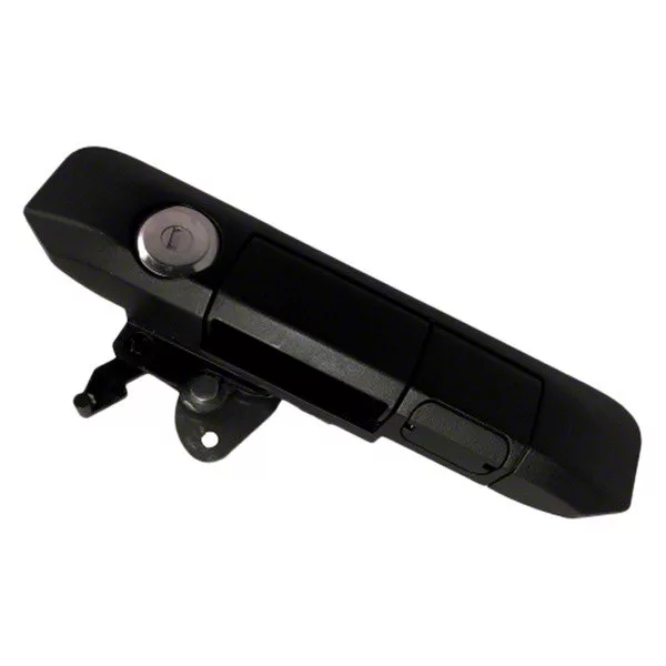 Tacoma Manual Tailgate Lock Handle with Bolt Codeable Lock; Black (05 ...