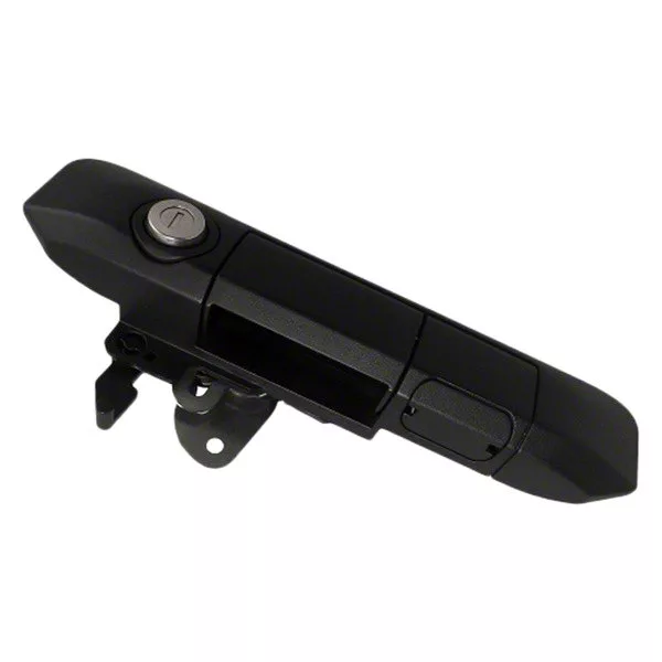 Tacoma Manual Tailgate Lock Handle with Standard Lock; Black (05-15 ...