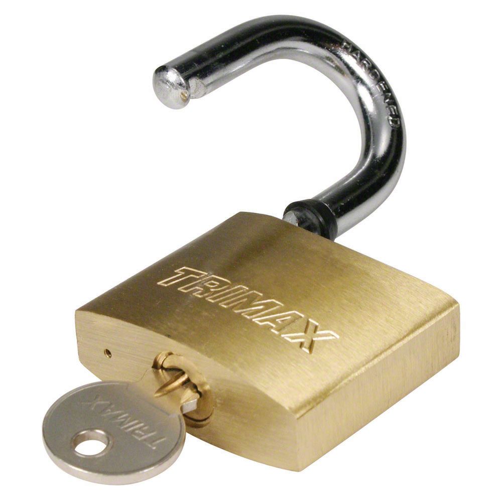 Tacoma Marine Grade Solid Brass Body Padlock; 1-1/8-Inch x 5/16-Inch ...