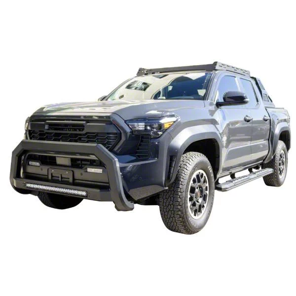 Tacoma Optimus Contour Bull Bar with 31-Inch LED Light Bar; Black (24 ...