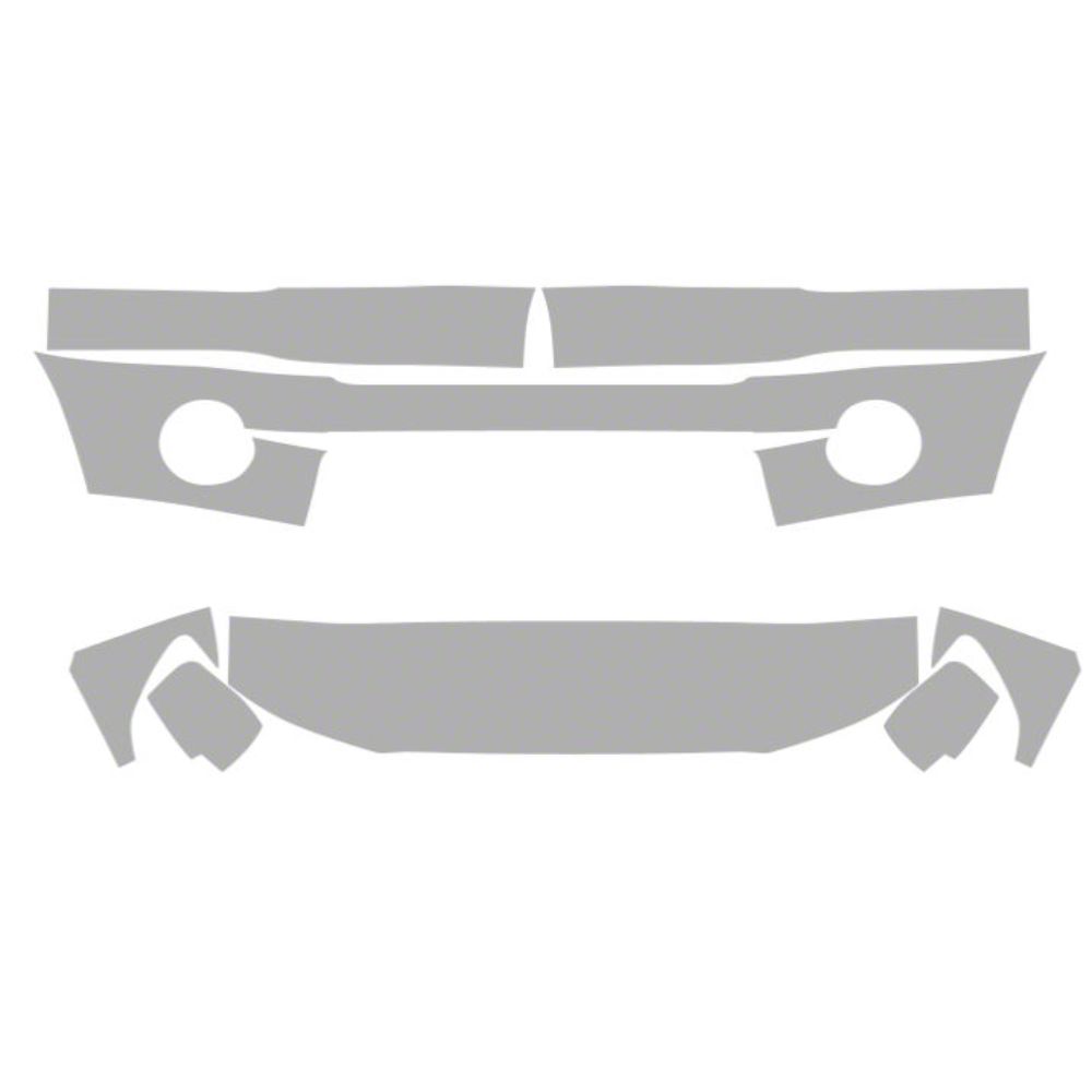 Tacoma Paint Protection PPF Pre-Cut Kit; Complete Full Front Kit; Gloss ...