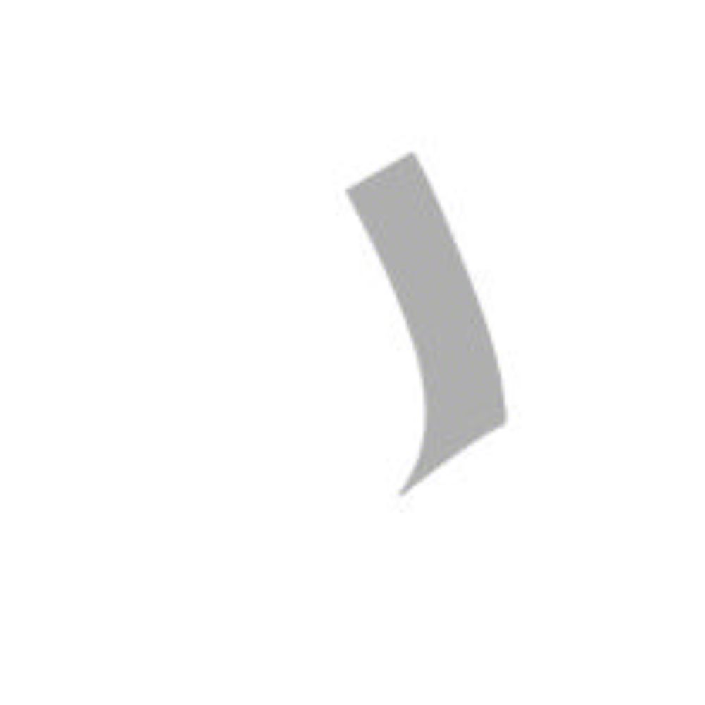 Tacoma Paint Protection PPF Pre-Cut Kit; Driver Side Cab Rocker; Gloss ...