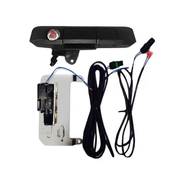 Tacoma Power Tailgate Smart Lock Handle with Bolt Codeable Lock; Black ...