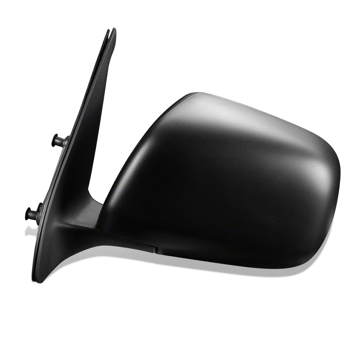 Tacoma Powered Non-Heated Mirror; Driver Side; Textured Black (05-11 ...