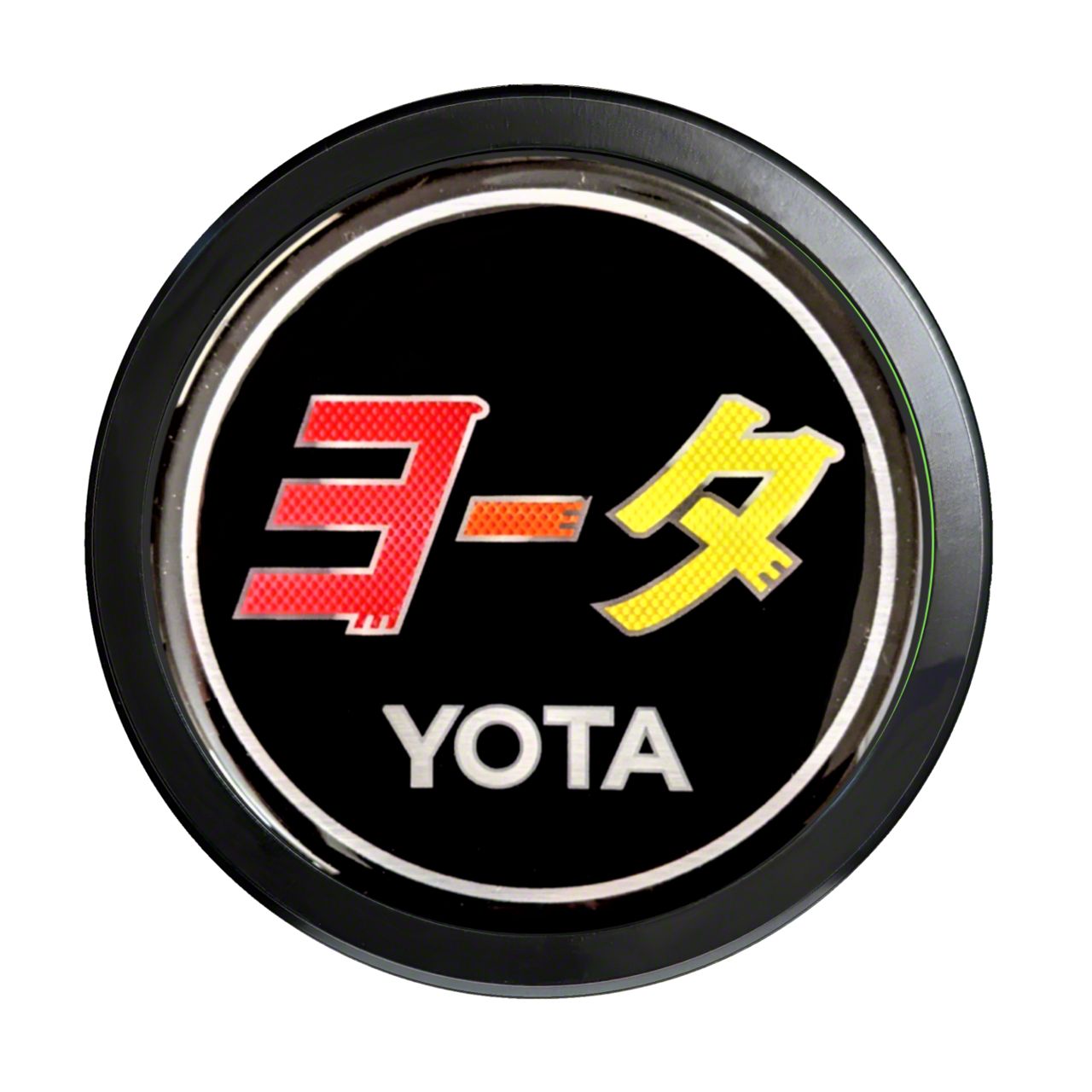 Grillebadgestore Tacoma Premium Aluminum Grille Badge; Round Katakana ...