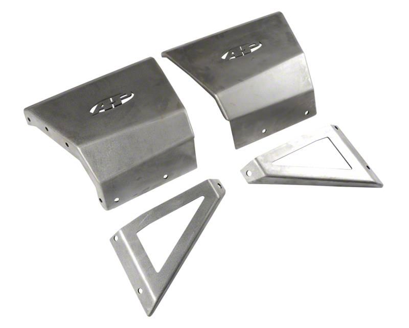 Tacoma Rear Bumper Side Extensions; Bare Steel (05-15 Tacoma) - Free ...