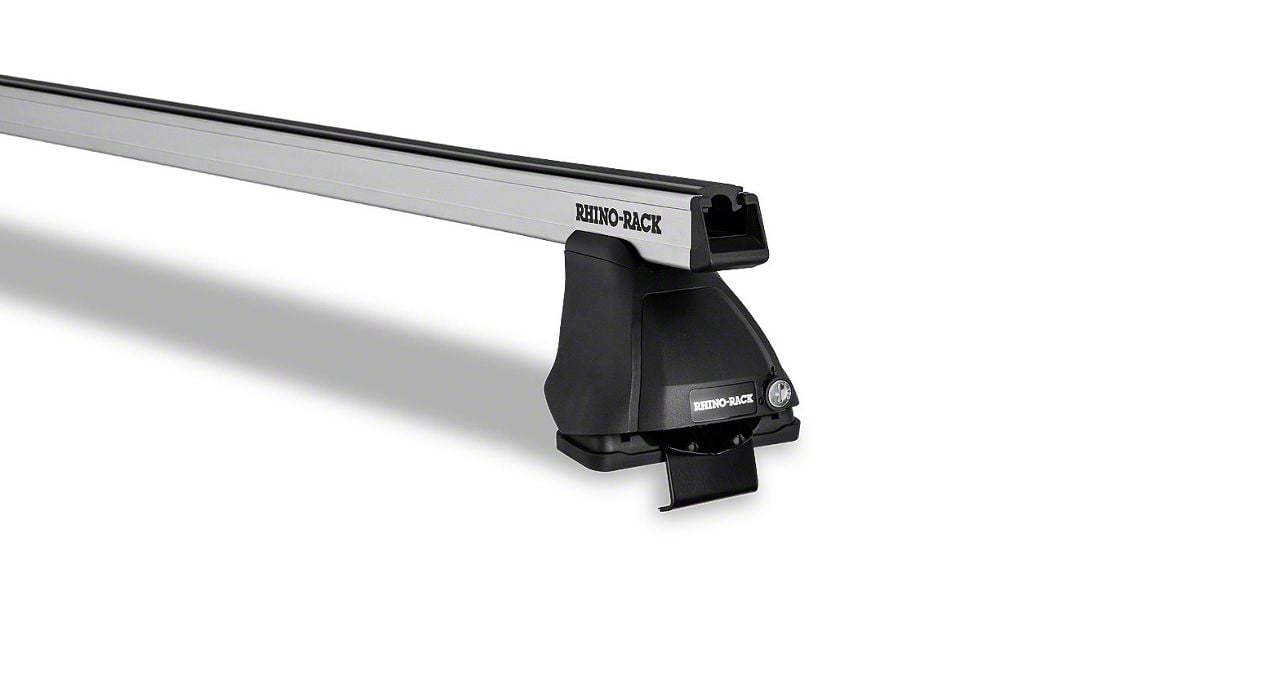 Rhino-Rack Tacoma Heavy Duty 2500 Front 1-Bar Roof Rack; Silver JA6162 ...