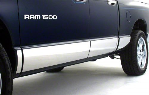 Tacoma Rocker Panel Stainless Steel Molding (16-23 Tacoma Double Cab ...