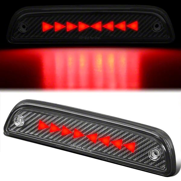 Tacoma Sequential Triangle LED Third Brake Light; Black (05-15 Tacoma ...